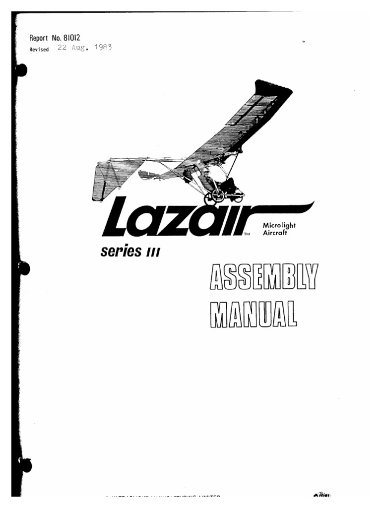 Lazair Manual | PDF