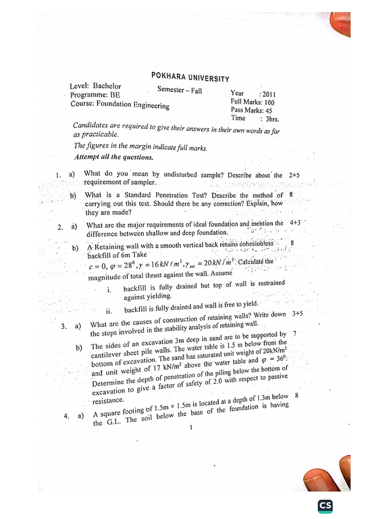 Pokhara University Engineering Notes | PDF