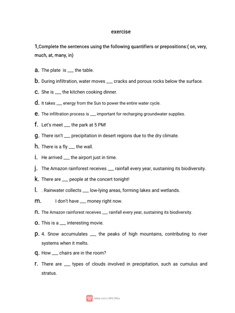 Exercise | PDF