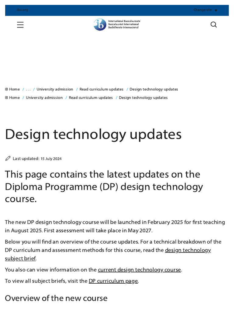 Printed IB DT Intro | PDF | Design | Science