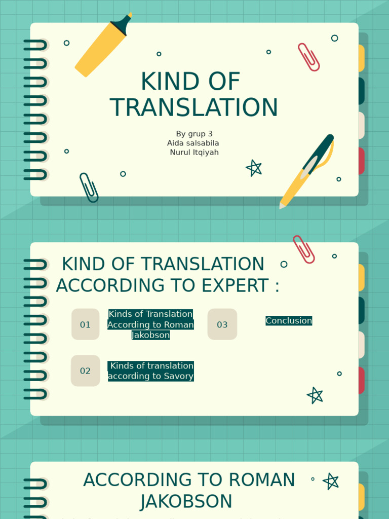 Types of Translation Explained | PDF | Translations | Human Communication