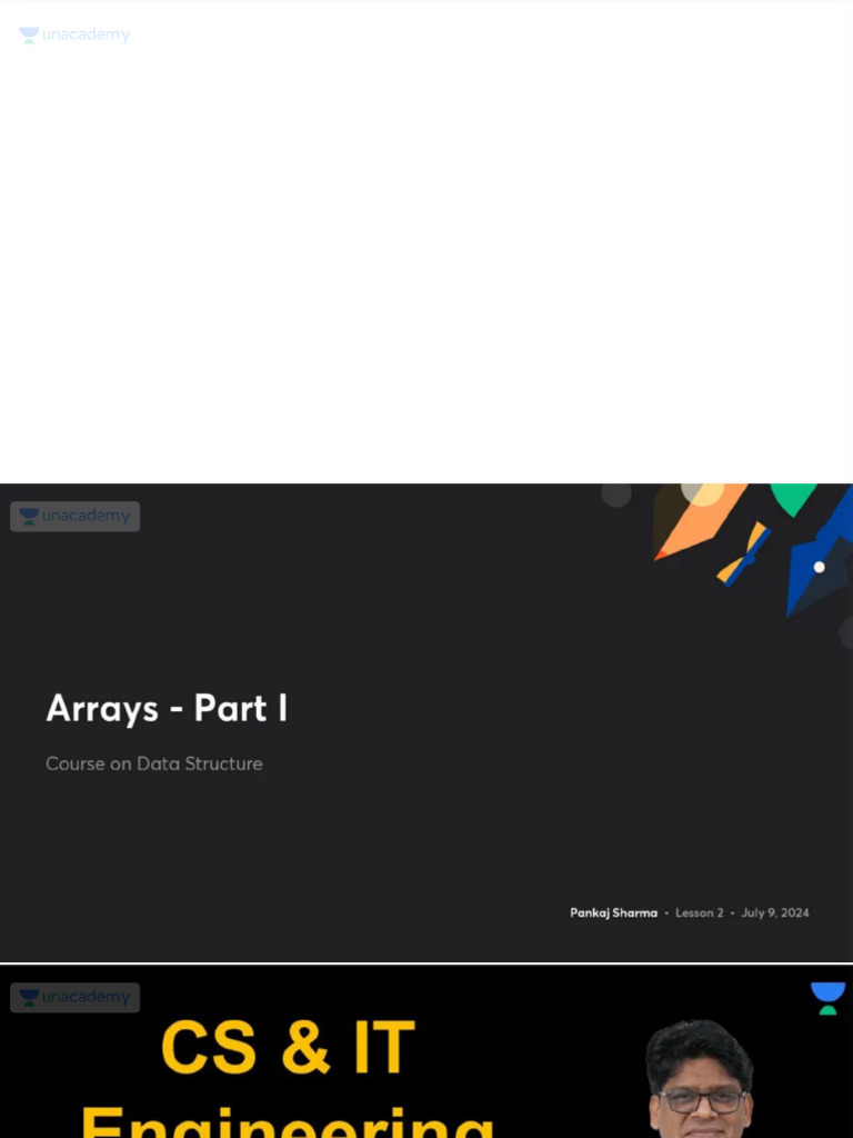 2 Arrays - Part - I - With - Anno | PDF
