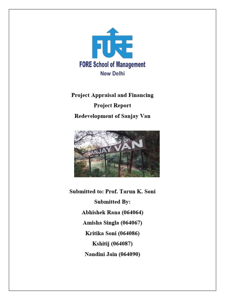 Paf Project Report - Group-7 | PDF | Net Present Value | Sustainability