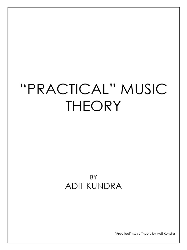 1221-Practical Music Theory | PDF | Mode (Music) | Musical Compositions