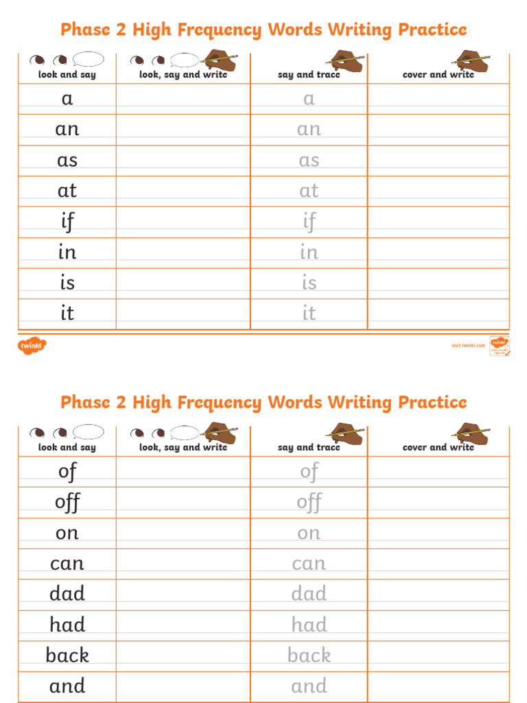 Phase-2-high-frequency-words | PDF
