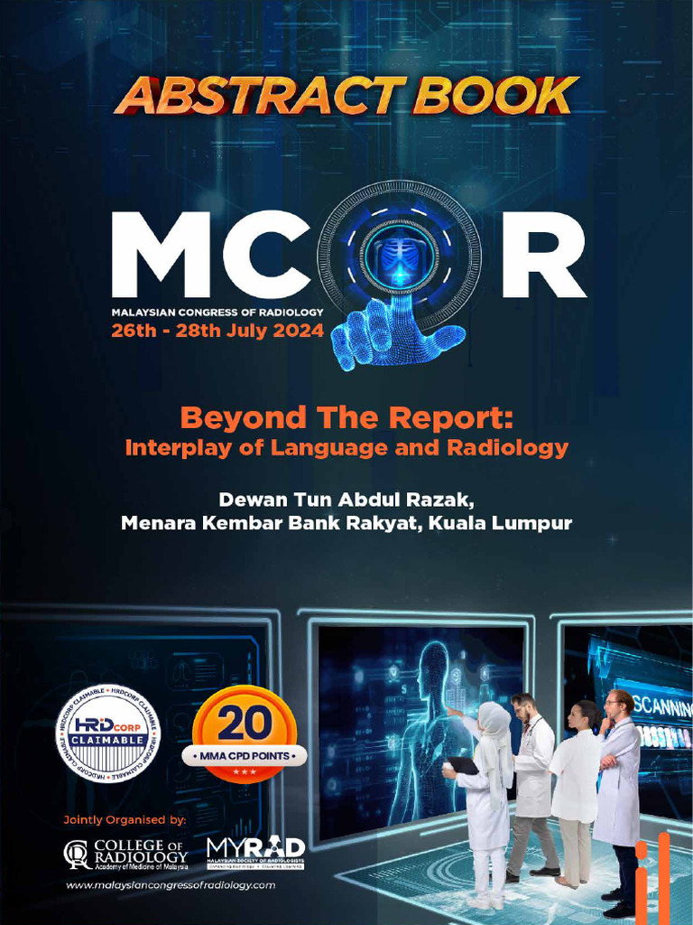 MCOR 2024 - E-Abstract Book | PDF | Magnetic Resonance Imaging | Prostate Specific Antigen