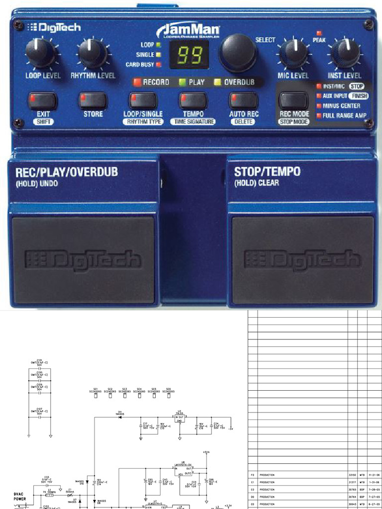 JamMan | PDF | Electronics