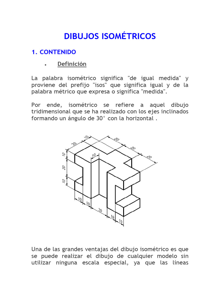 Dibujos Isometricos | PDF | Geometría | Geometria clasica