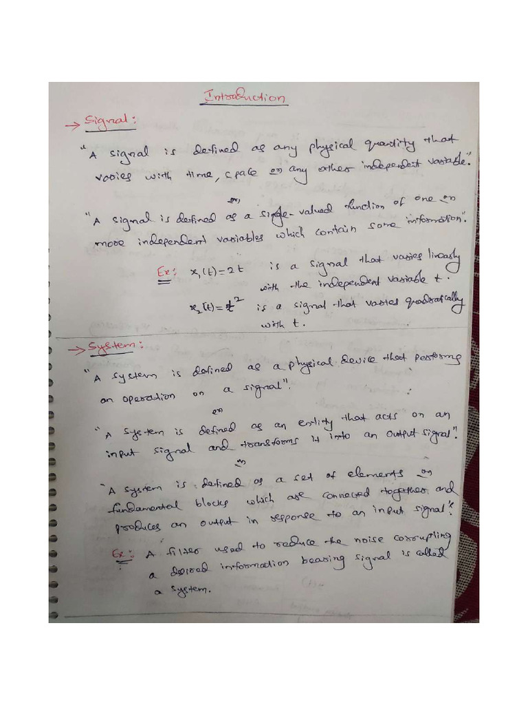 DSP MODULE 1 | PDF DSP MODULE 1 | PDF