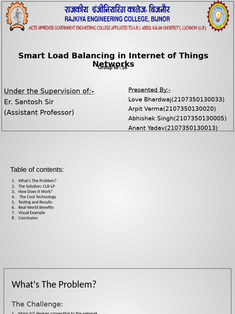 newCOntroller Load Balancing Based .... | PDF | Internet Of Things | Load Balancing (Computing)