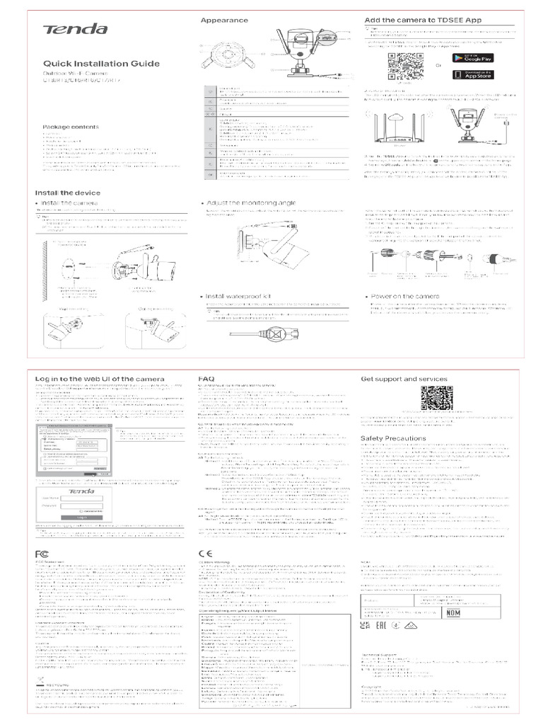 CT3-WCAV1.0 Quick Installation Guide(en) | PDF