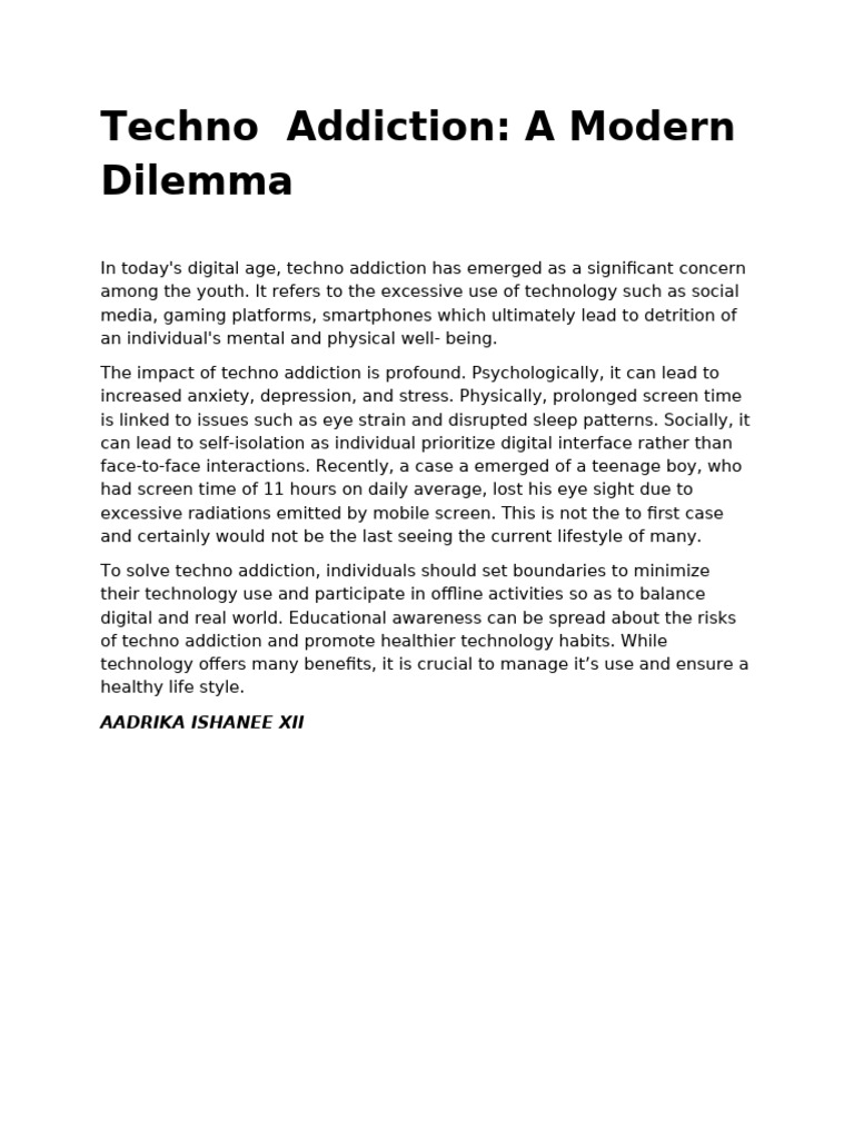 Example of Article Writing-1 | PDF