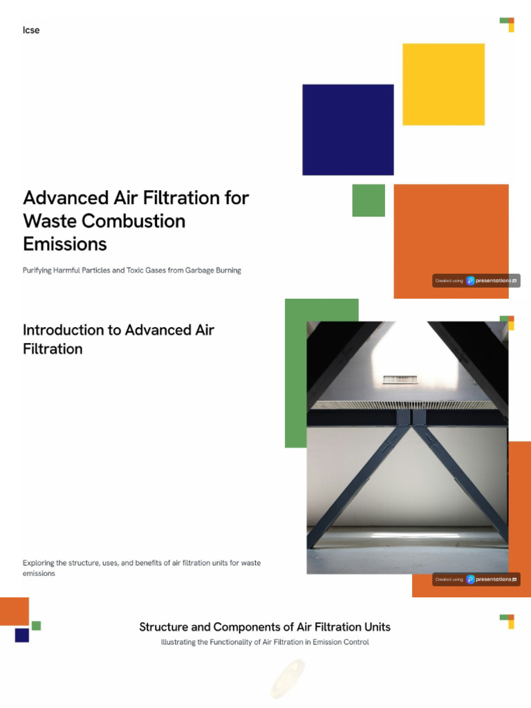 Air Filtration Unit Presentation | PDF