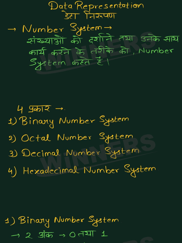 Data Representation Pdf