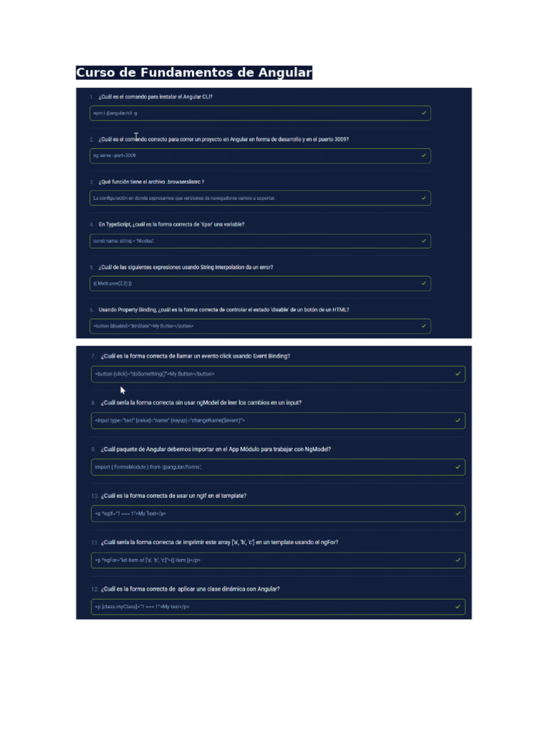 Fundamentos de Angular IFCD77 | PDF