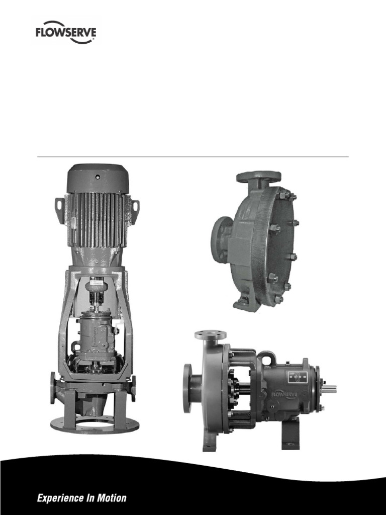 Flowserve Casing Blind Cover | PDF | Pump | Safety