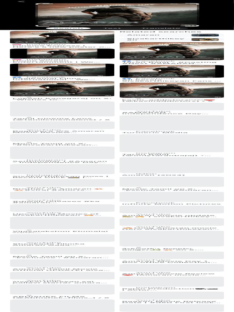 Amaran Poster - Google Search | PDF | Cinema Of India