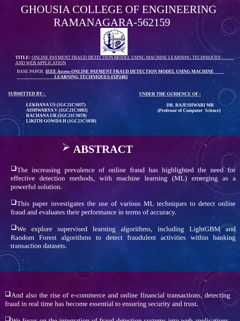 UPI PPT | PDF | Machine Learning | Information Science