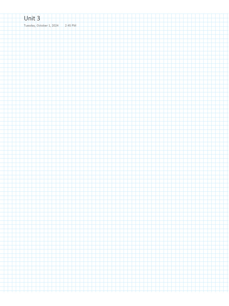 Unit 3 | PDF