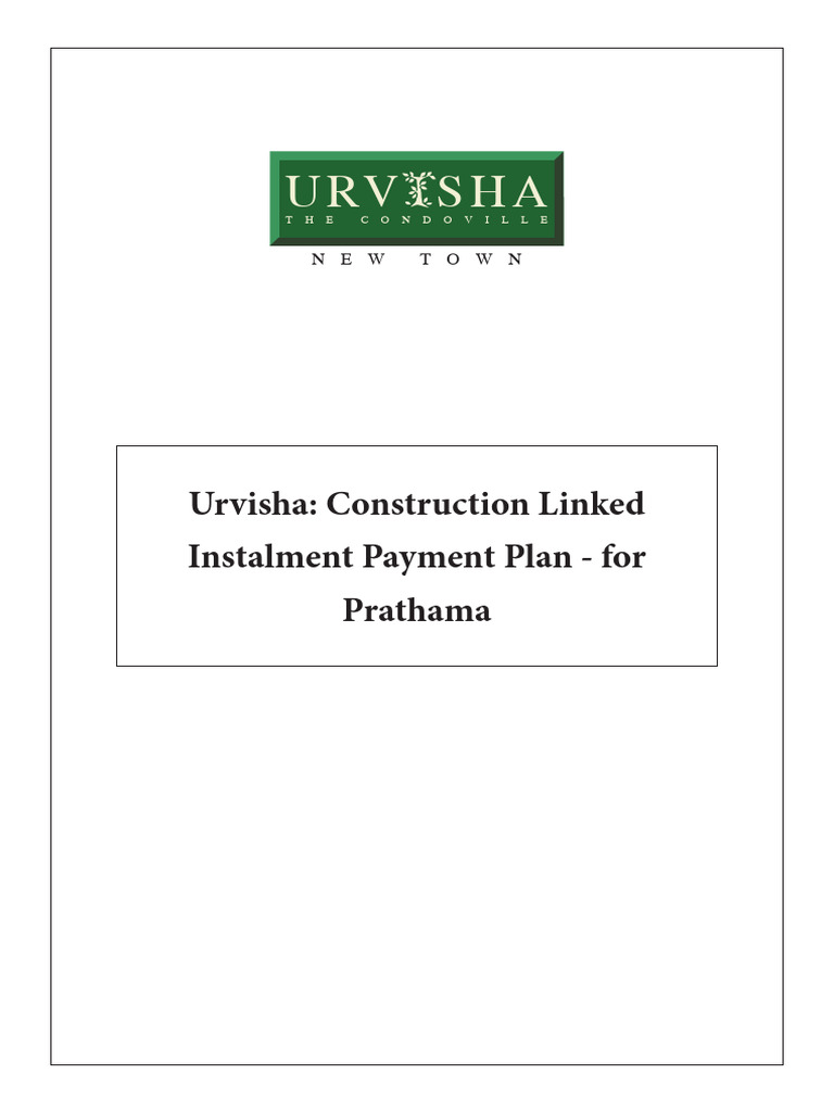 Urvisha Payment Schedule | PDF