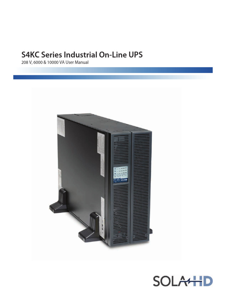 EMERSON Panel Control S4K2U700C | PDF | Power Inverter ...