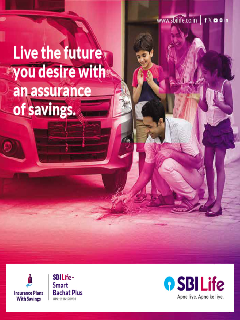 SBI+Life +Smart+Bachat+Plus+V01 Brochure | PDF | Insurance | Interest