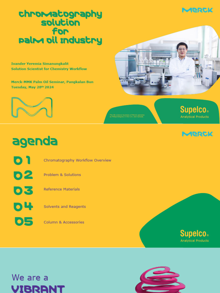 Sesi 1 Chromatography Solution For Palm Oil Industry - Ivander Yeremia ...