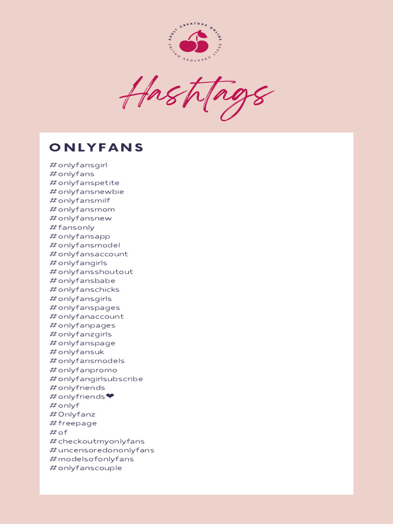 700 Adult Instagram Hashtags | PDF | Sadomasochism | Gender
