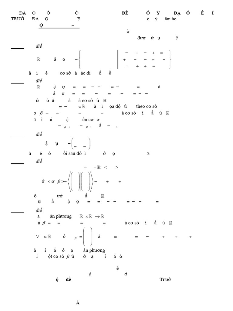 De Thi Cuoi Ky 1 Mon DSTT Nam Hoc 2023-2024 | PDF