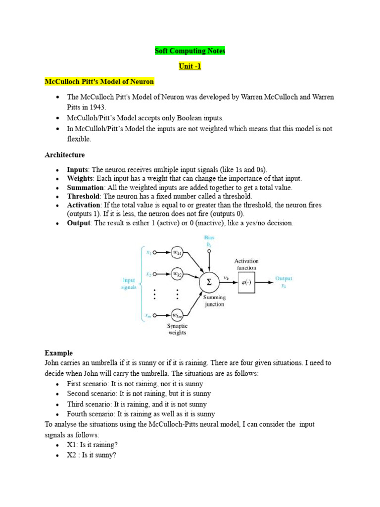 Soft Computing Notes (1) | PDF | Artificial Neural Network | Cognitive ... Soft Computing Notes (1) | PDF | Artificial Neural Network | Cognitive ...