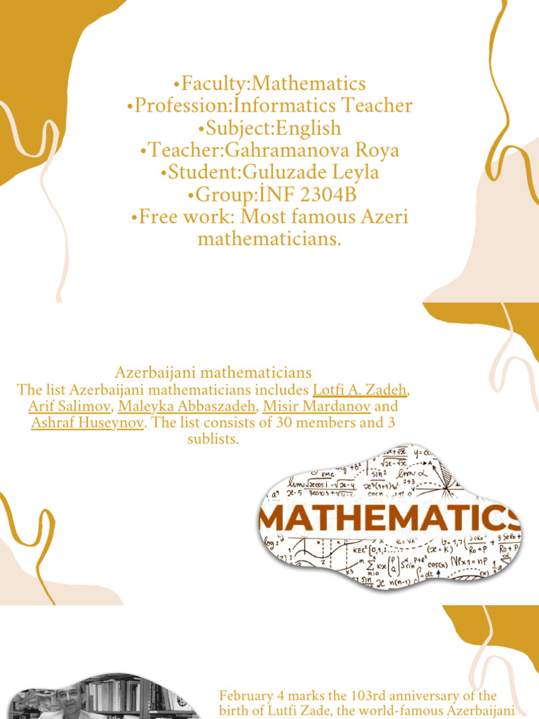 Mathematicians | PDF | Geometry | Mathematics