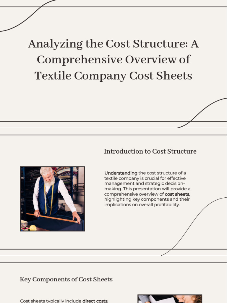 Analyzing The Cost Structure A Comprehensive Overview of Textile ...