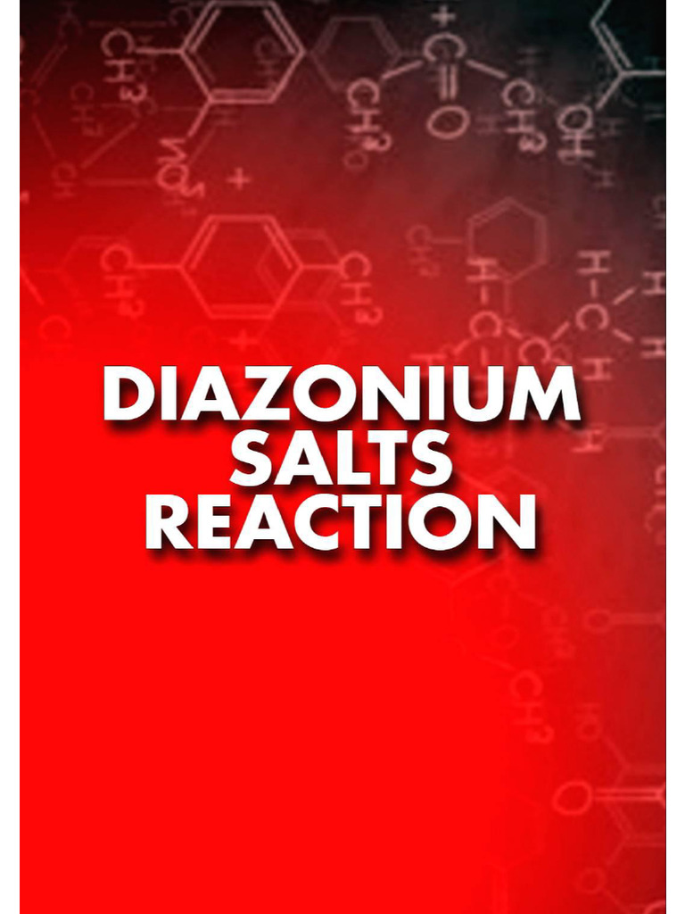 Diazonium Salts | PDF