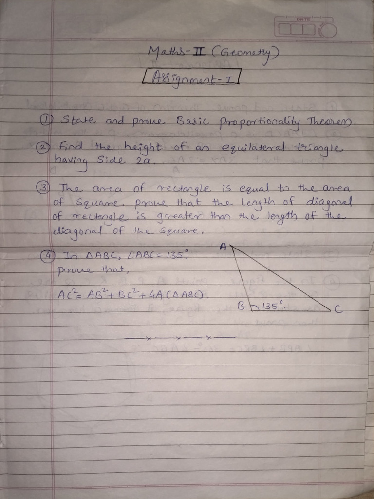 Math-2 Assignment | PDF