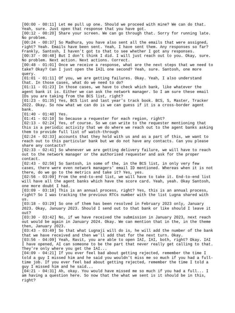 External Santosh - Timestamped | PDF