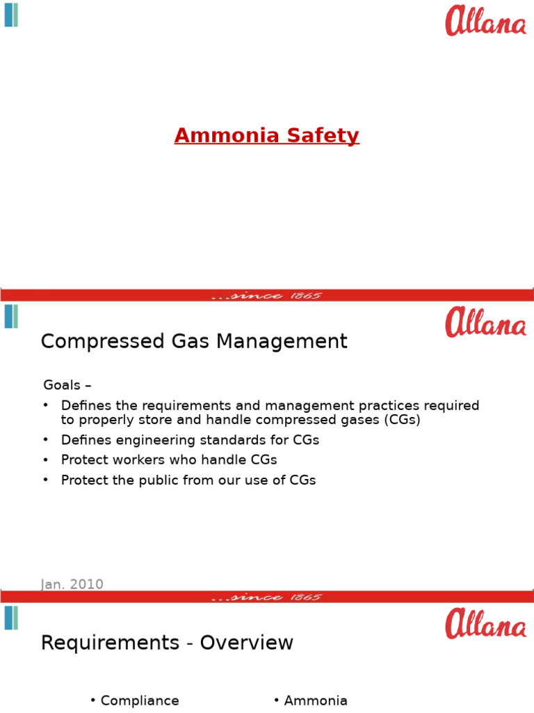 Ammonia Safety | PDF | Ammonia | Transparent Materials