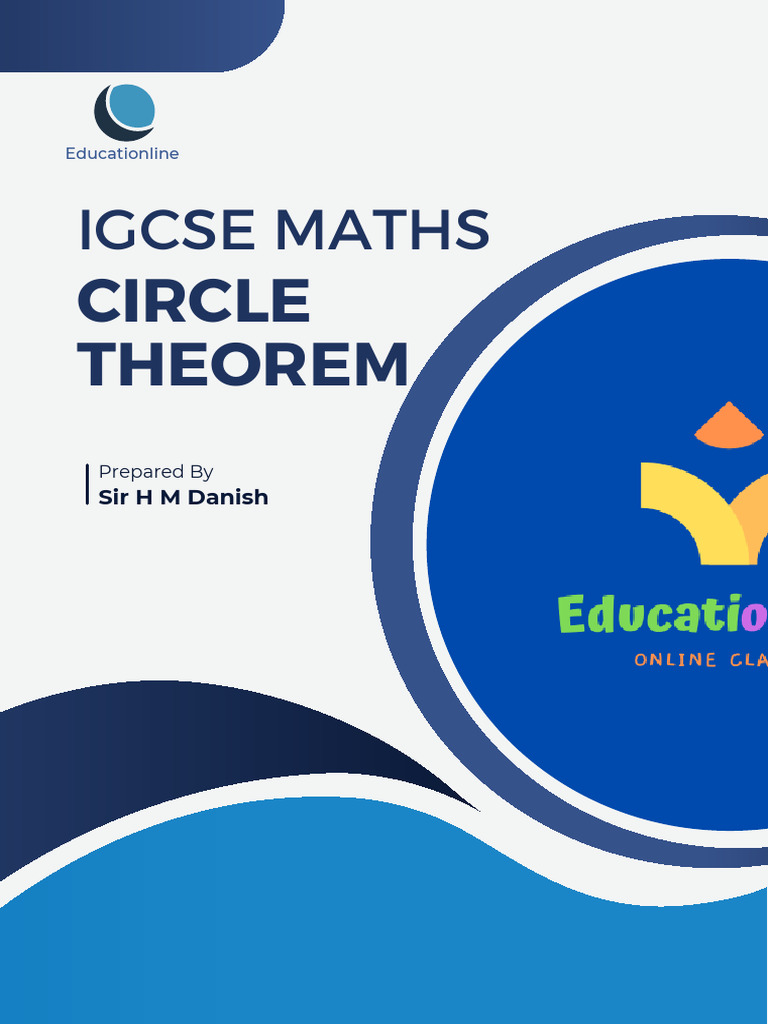 Test Igcse Theorem Of Circles Pdf
