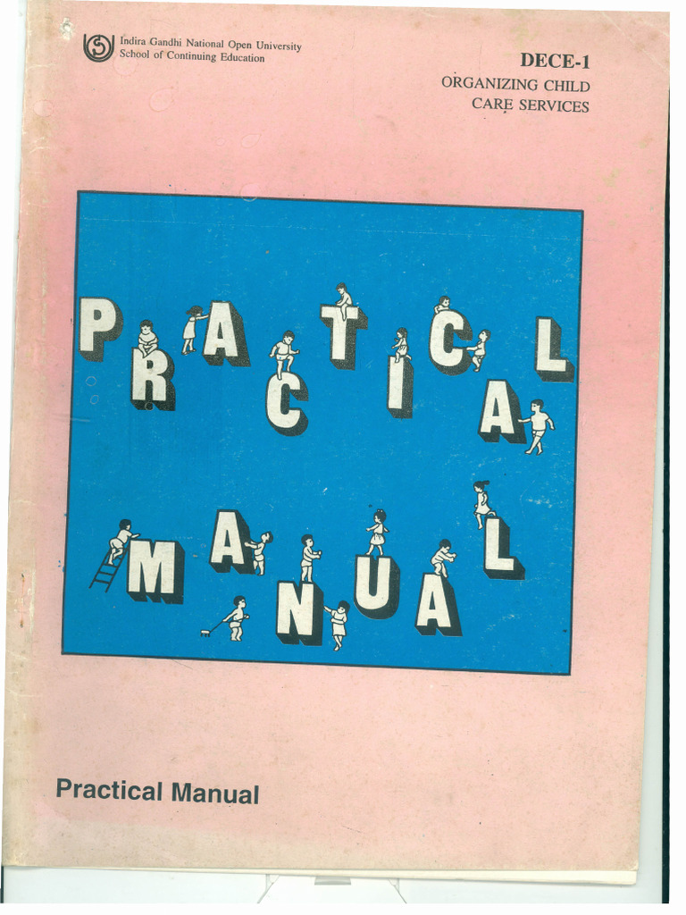 Practical Manual | PDF | Child Care | Preschool