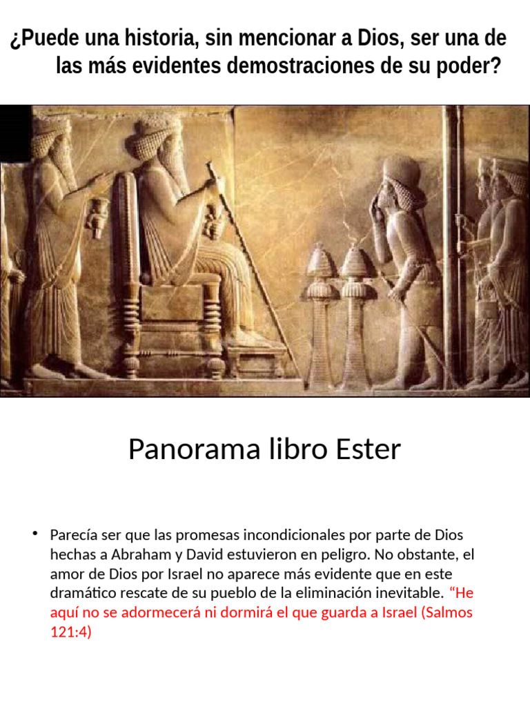 Presentación Ester | PDF | Esther | Ezra