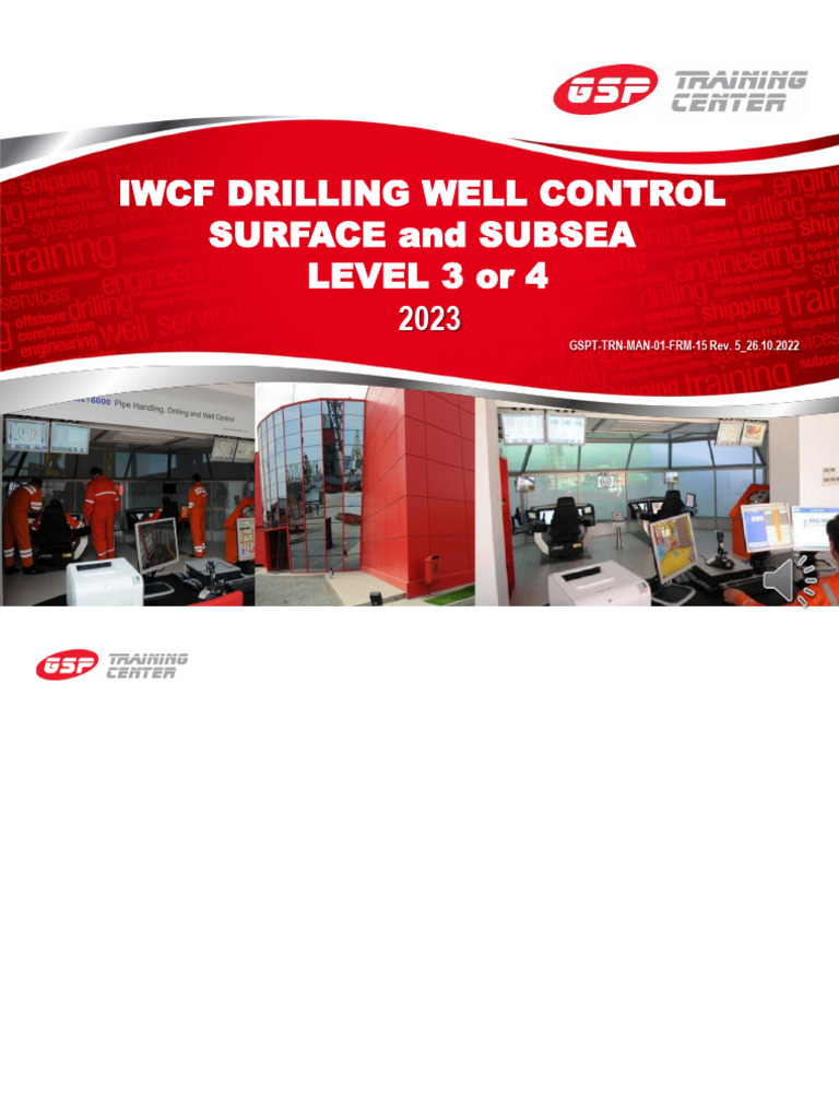 IWCF Level 3&4 PPT Slides Surface & Subsea BOP (Rev.2023) | PDF