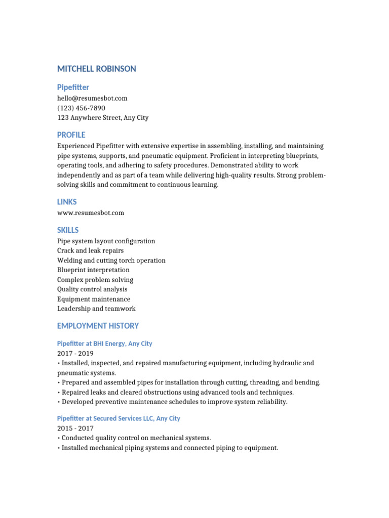 Mitchell Robinson Resume | PDF