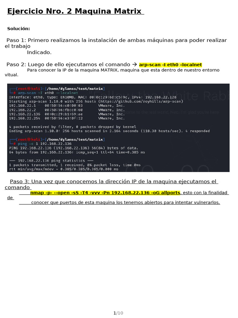 HTB - WT - Matrix - 1 | PDF | Contraseña | Informática