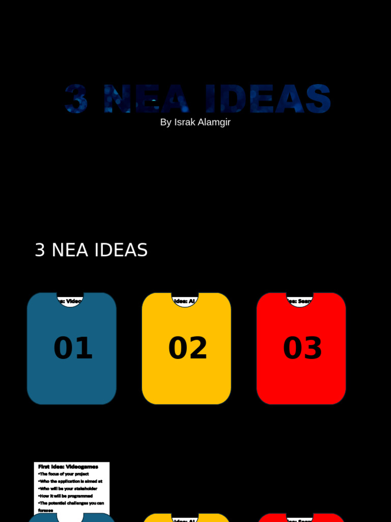 3 Nea Projects | PDF