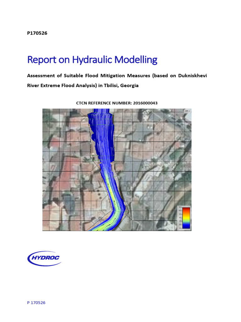 Deliverable 6 Report On Hydraulic Modelling | PDF | River | Fluid Dynamics