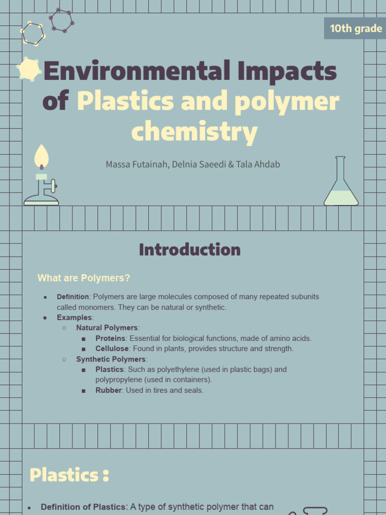 Chemistry Project | PDF | Plastic | Polymers