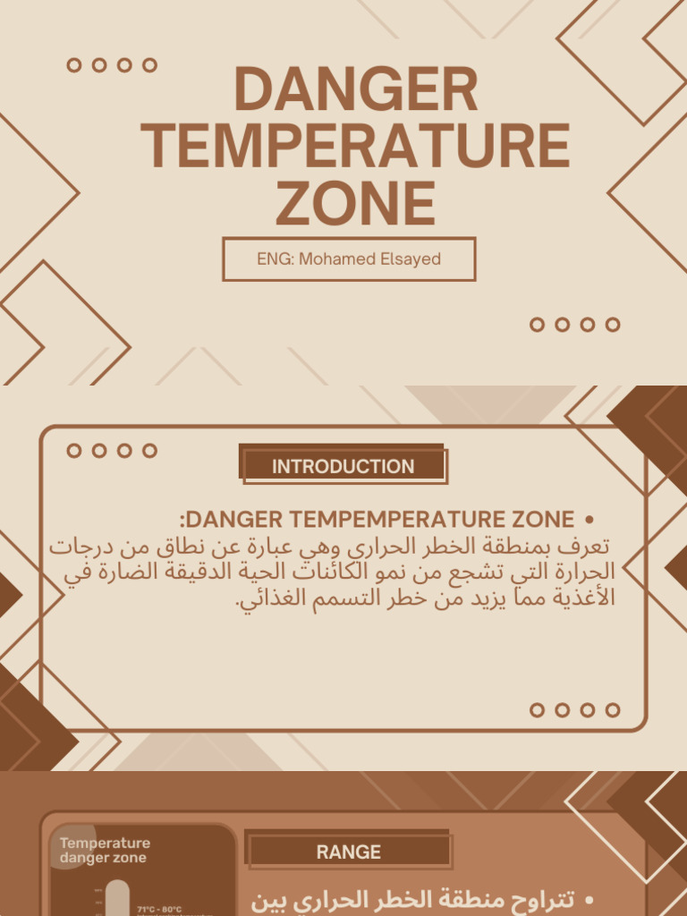 Danger Temperature Zone | PDF