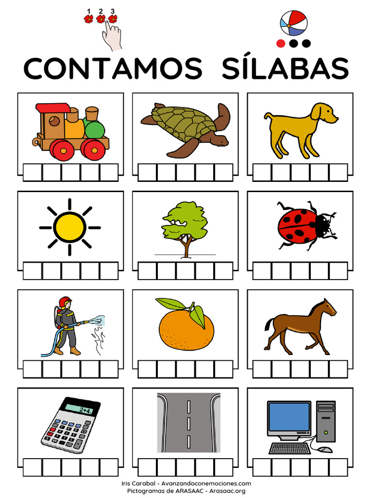 Contamos Sílabas | PDF