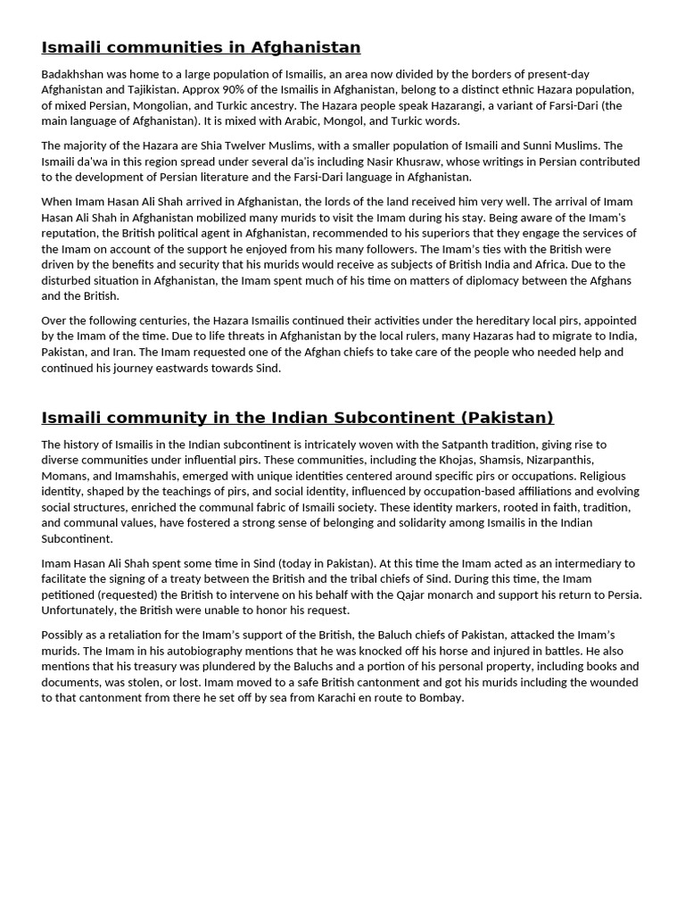 Knowledge Battle | PDF | Isma'ilism | Hazaras