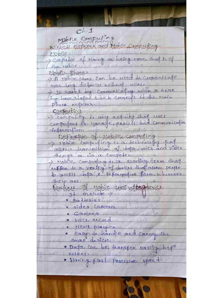 Mobile Computing 5th Sem | PDF