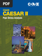 Pipe Stress Analysis with CAESAR II | PDF | Stress–Strain Analysis ...